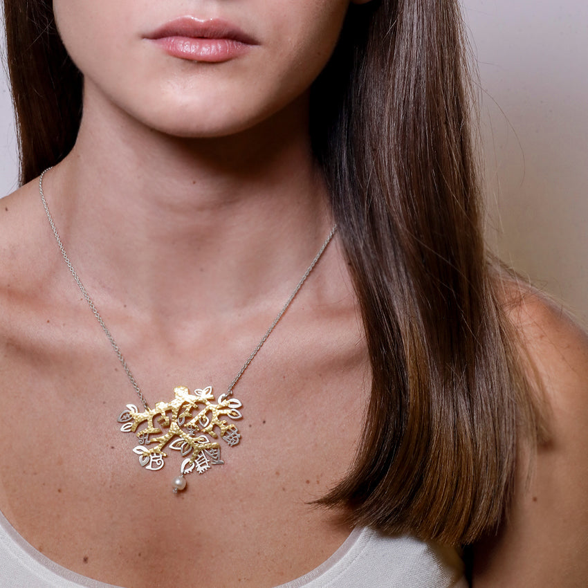 Exuberant Tree Necklace – Lamahourani